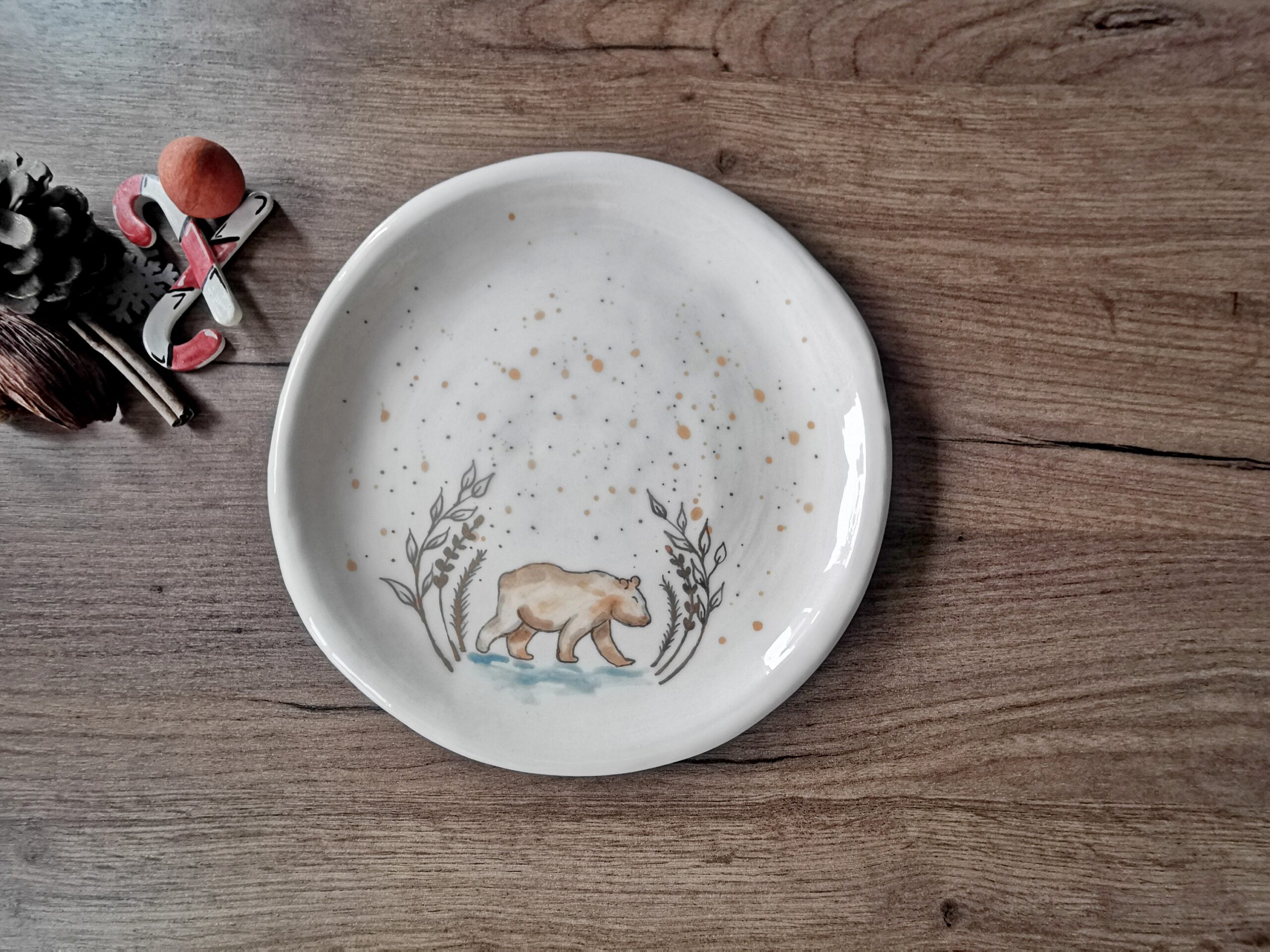 Farfuria Mos Martin - raandrecrafts.art