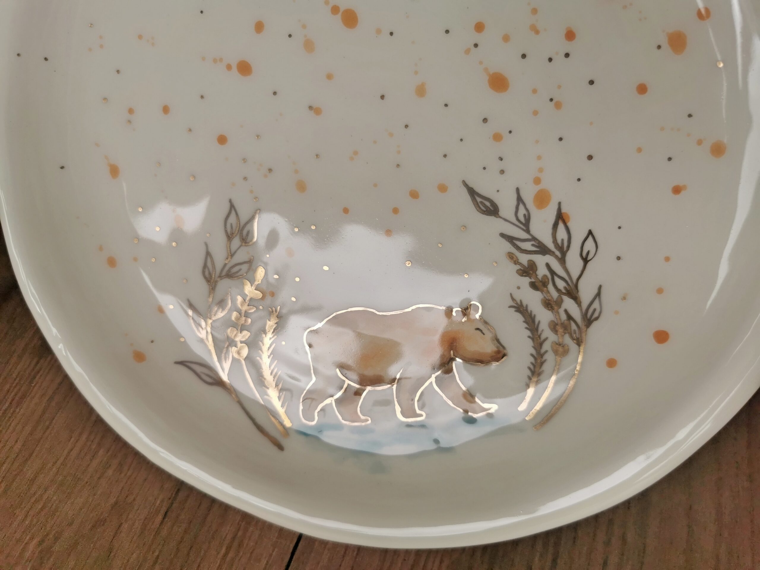 Farfuria Mos Martin - raandrecrafts.art